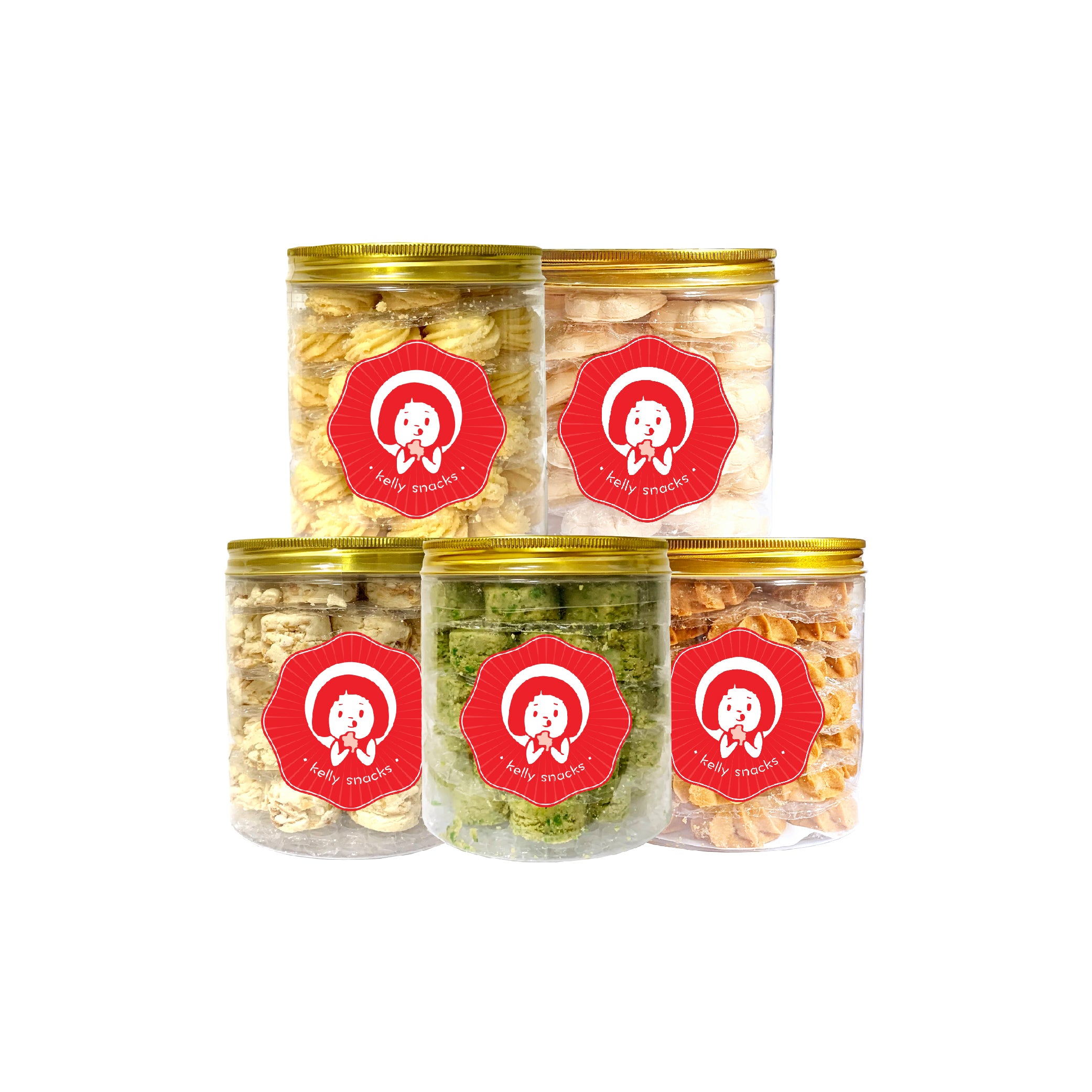 Signature Cookies Set (Bundle of 5) – Kelly Snacks