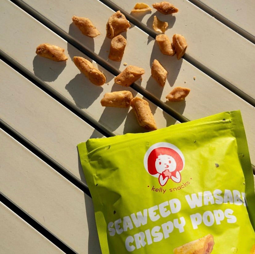 Seaweed Wasabi Crispy Pops – Kelly Snacks